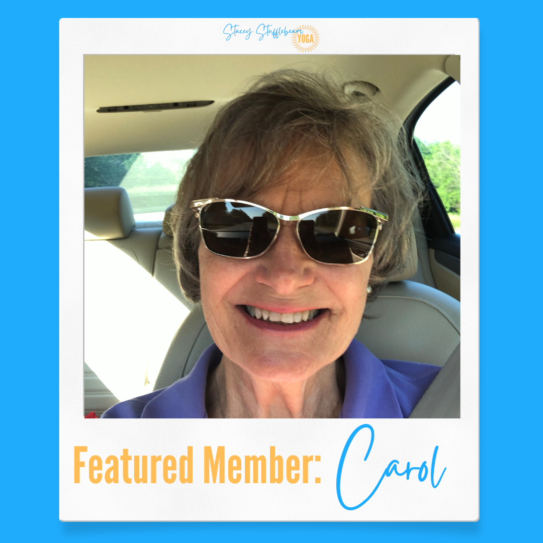 Meet The Members: Say hi to Carol! - Stacey Stufflebeam Yoga