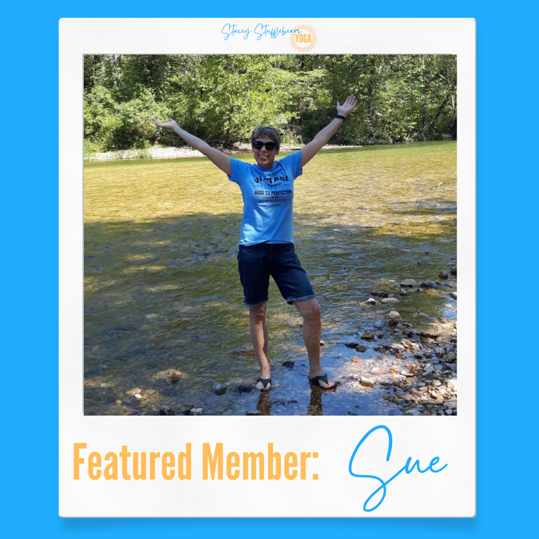 Meet The Members: Say hi to Sue! - Stacey Stufflebeam Yoga